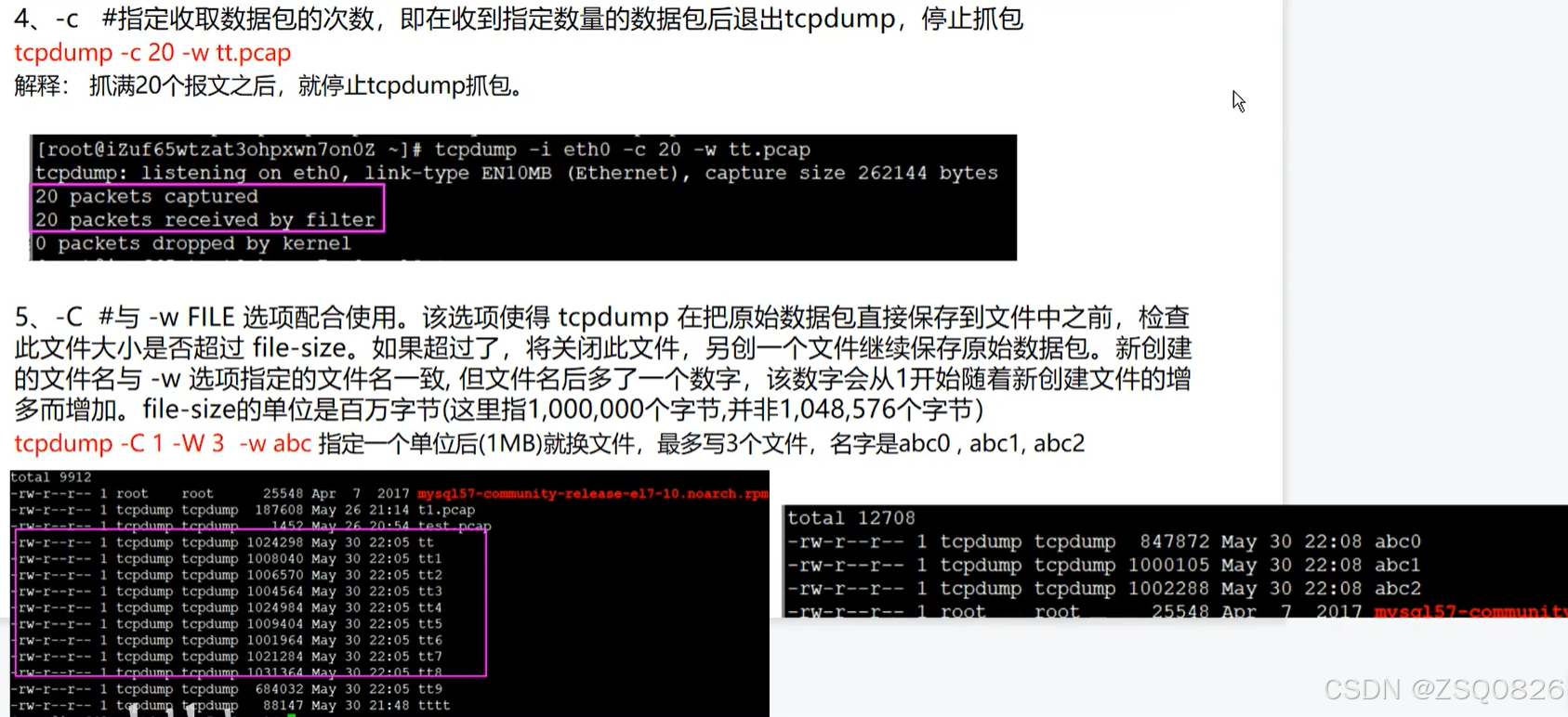 tcpdump_tcpdump 命令 csdn-CSDN博客