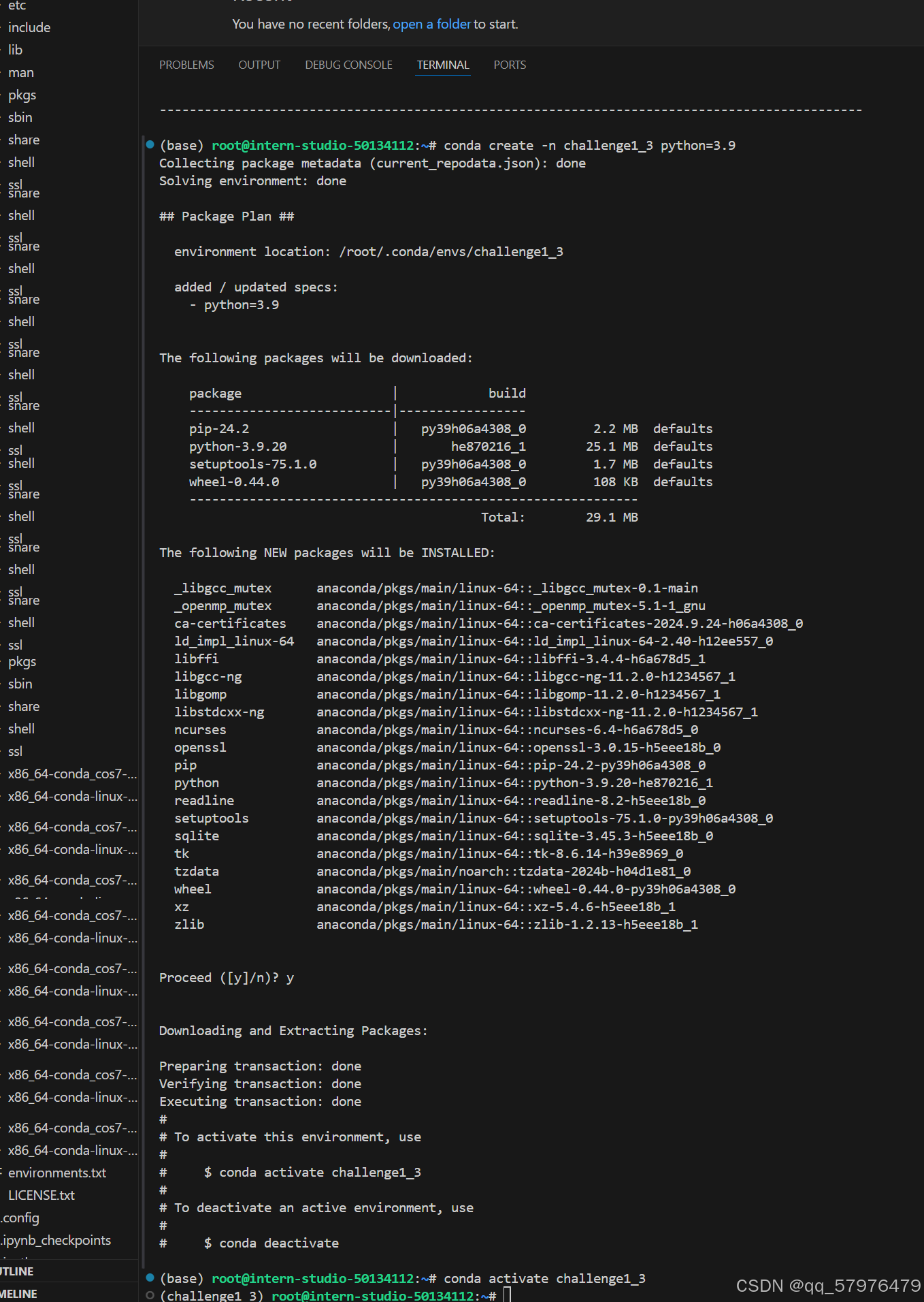 书生大模型实战营第四期-闯关挑战L0G1000 Linux基础知识答卷-CSDN博客