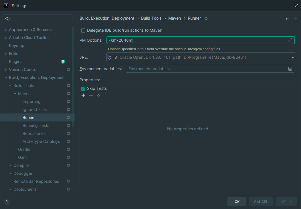 记一次IDEA启动微服务卡住导致内存溢出问题_idea 启动springboot 内存溢出-CSDN博客