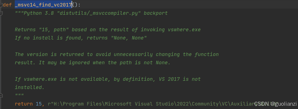 python安装第三方包出现缺少Microsoft Visual C++ 14.0的问题_distutils.errors.distutilsplatformerror: microsoft ...