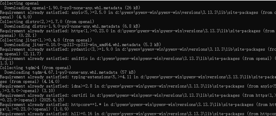 AI Agent学习 -- （2）LangChain的安装_pip install langchain-openai-CSDN博客