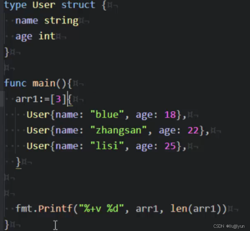 Golang 数组的初始化_golang json 内有结构数组怎么初始化-CSDN博客
