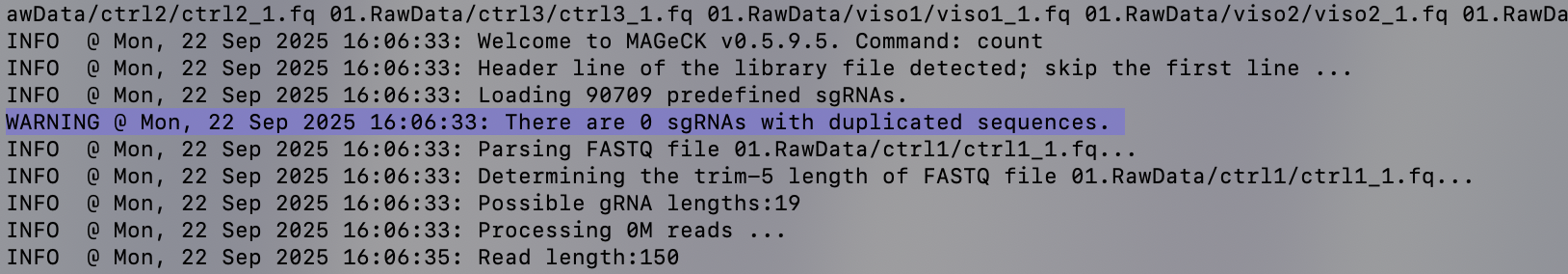 Crispr-screening测序后文件处理流程_mageck分析过程中用到的归一化方法有-CSDN博客