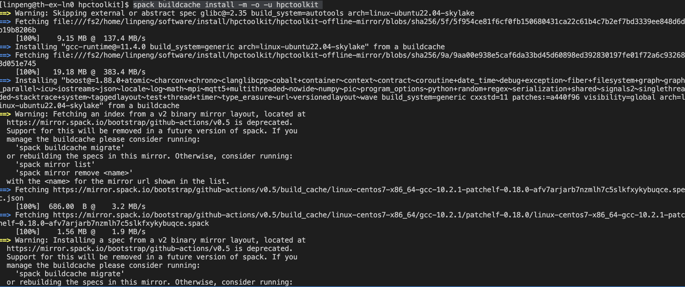 基于Sapck安装的HPCtoolkit移植适配-CSDN博客