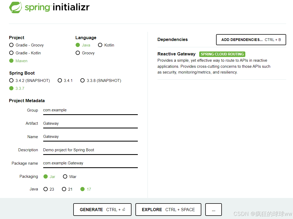 SpringBoot(2.3.4.RELEASE) + Spring Cloud(Hoxton.SR8版本)+Zull作为网关路由, 升级到SpringBoot3.3.1-CSDN博客