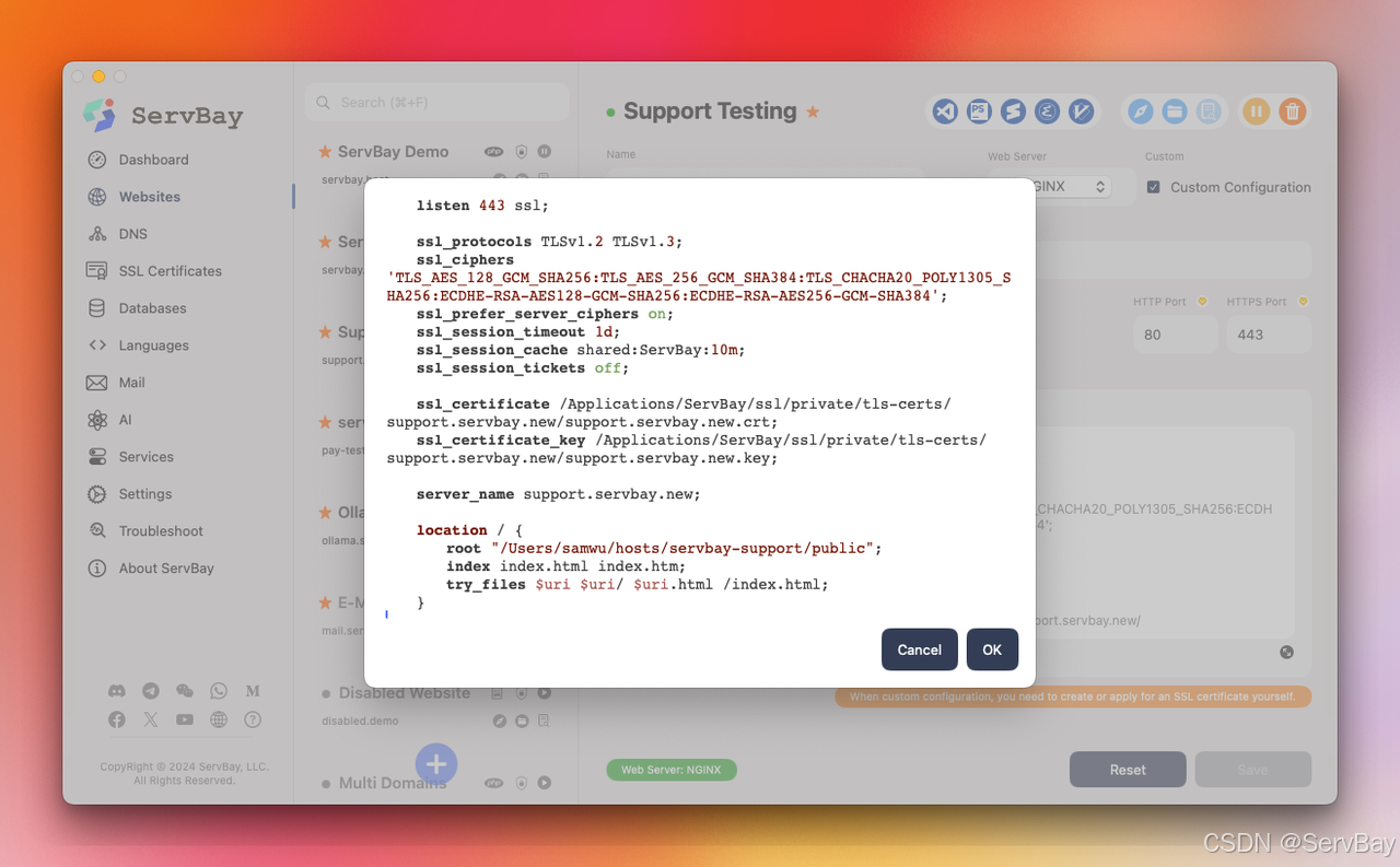 ServBay 1.10.0更新，新增Python支持_servbay python-CSDN博客