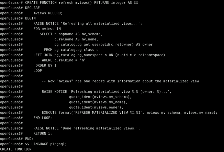 PL/PGSQL实战：OpenGauss数据库开发技巧_plpgsql-CSDN博客