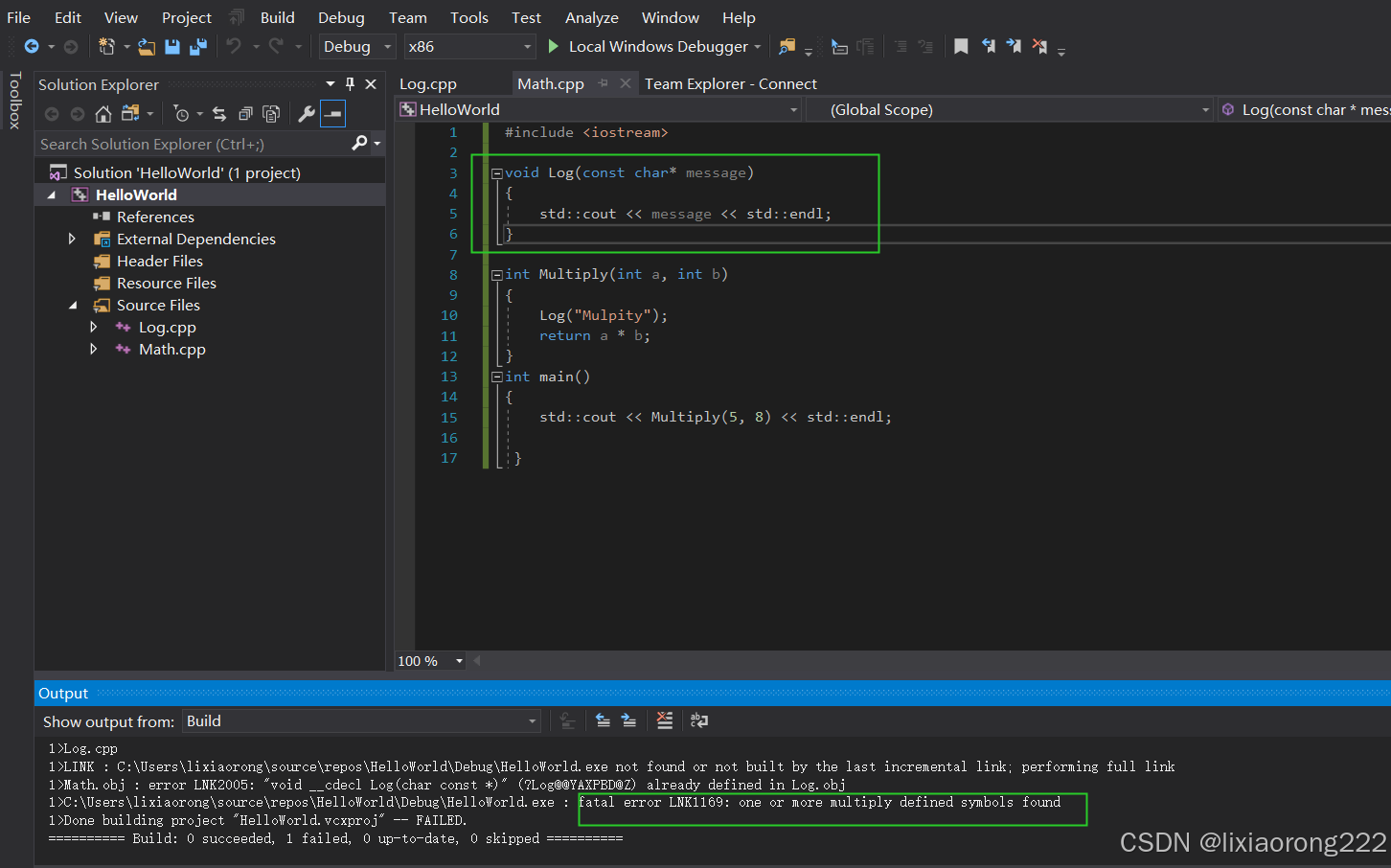 c++基础学习1-32_microsoft visual c++ 2017-CSDN博客