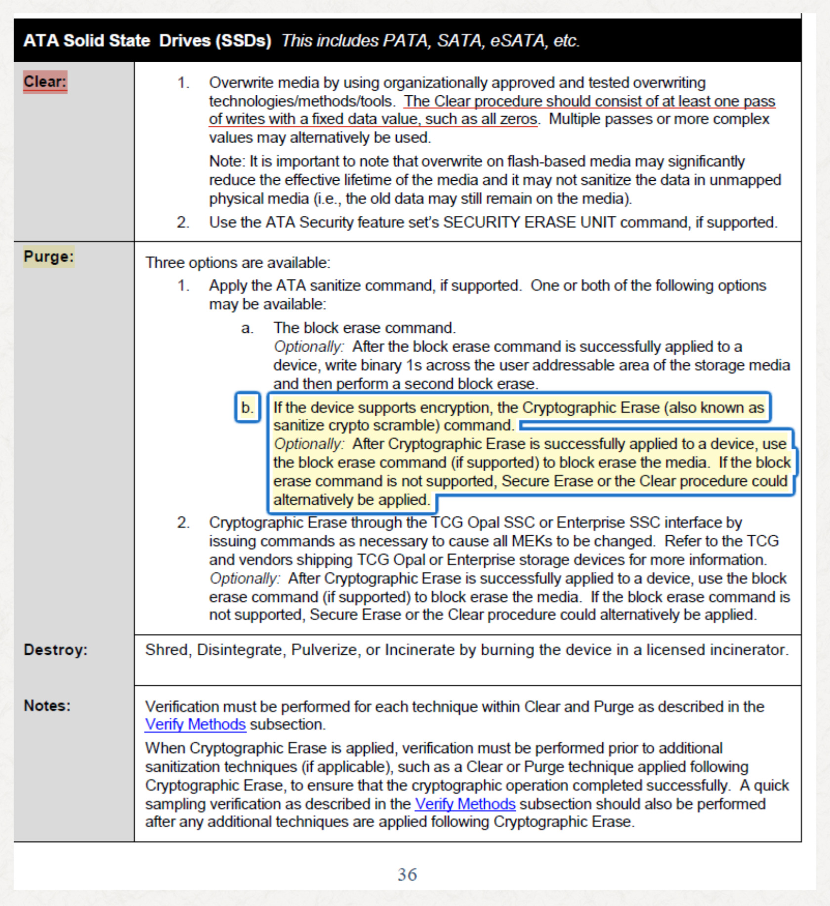 NIST-800-88 建议SSD擦除标准_nist 800-88-CSDN博客