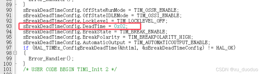 Stm32f4使用cubemxhal库互补pwm输出and死区时间设置stm32 死区时间设置 Csdn博客