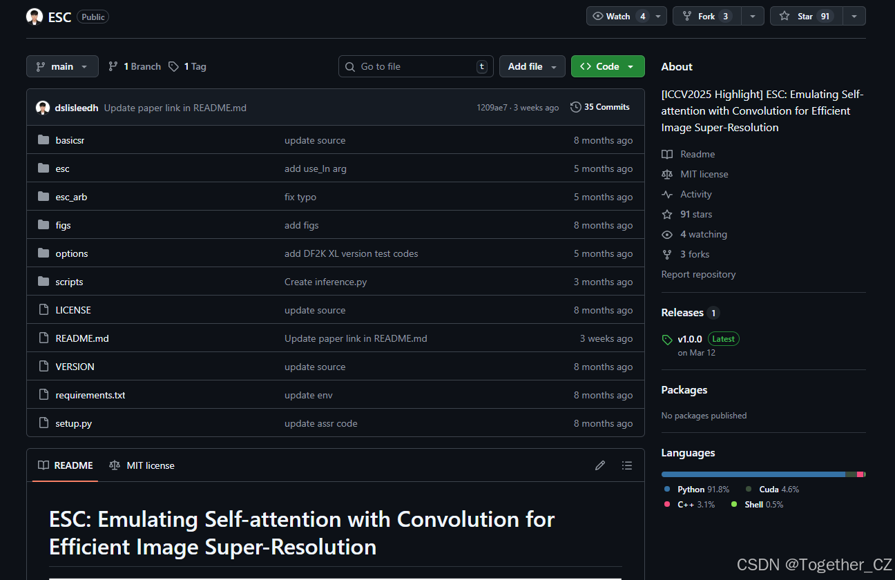 Emulating Self-attention with Convolution for Efficient Image Super-Resolution——通过卷积模拟自注意力实现高效图像 ...