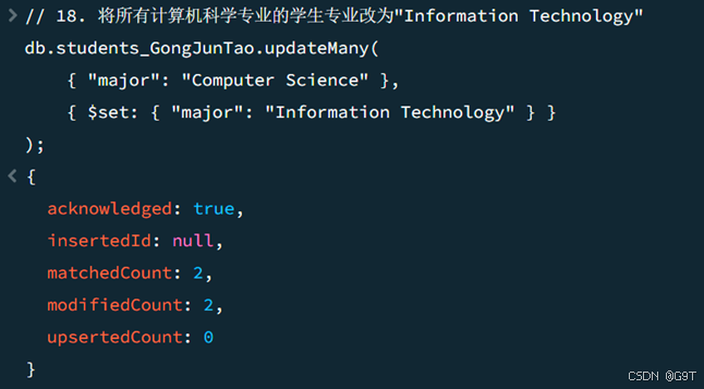 Mongodb基本操作实验（超详细！！！）mongodb实验 Csdn博客