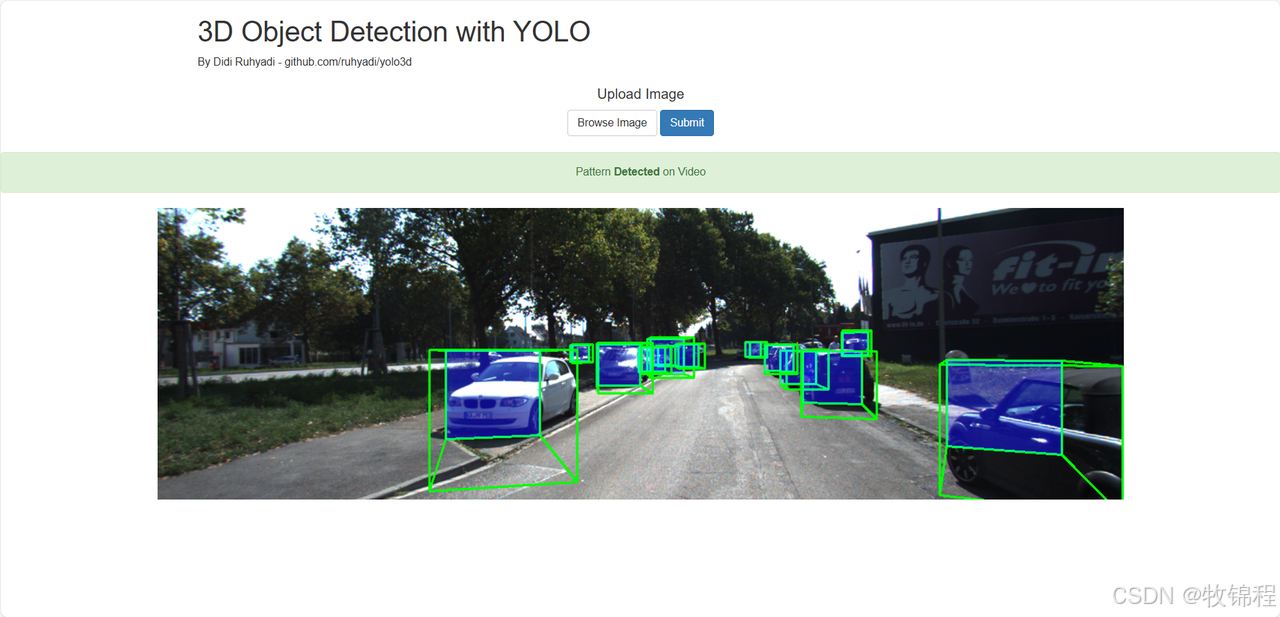 【论文源码实战】YOLO+3D Bounding Box：实现对目标的3D框绘制_yolov7 3dbounding box-CSDN博客