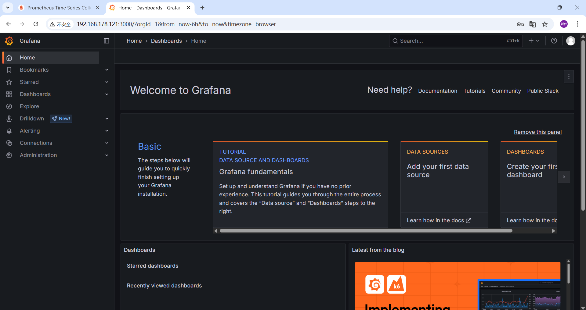 CentOS 7.9系统安装部署prometheus+grafana_centos安装promethous +grafana-CSDN博客