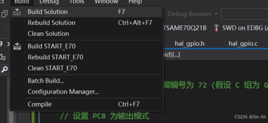 使用Microchip studio开发Atmel 系列芯片的过程-CSDN博客
