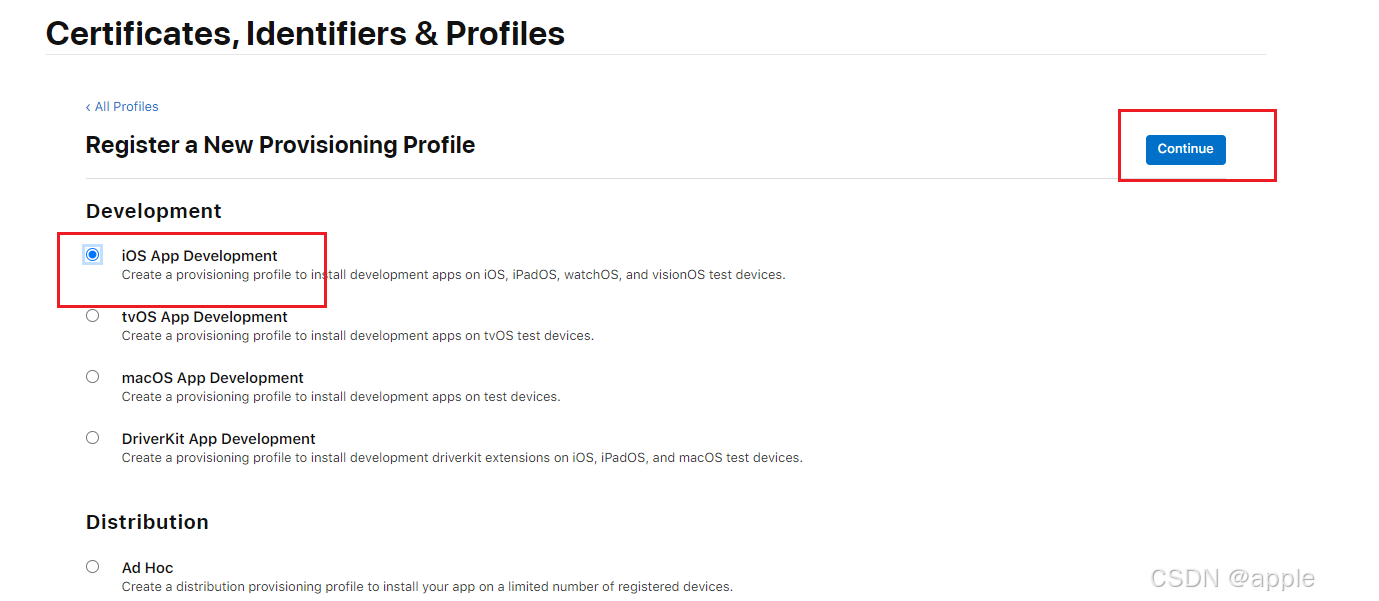 Apple Developer 申请证书全流程 iOS证书(.p12)和描述文件(.mobileprovision)申请-CSDN博客