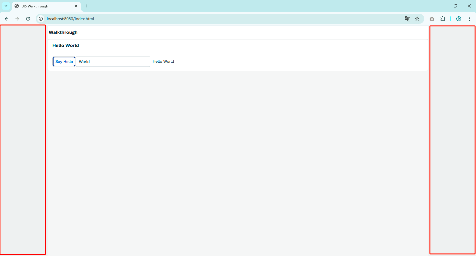 Sap学习笔记 开发19 前端fiori开发 Page和panel，shell Control信箱效果，margin Padding，自定义csssap Fiori