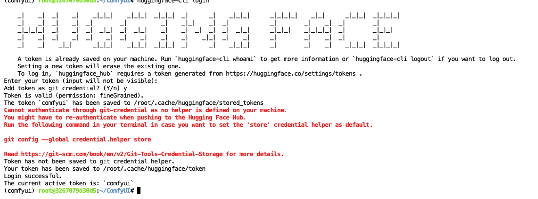 ComfyUI报错 huggingface认证失效_comfyui 中配置 huggingface的token-CSDN博客