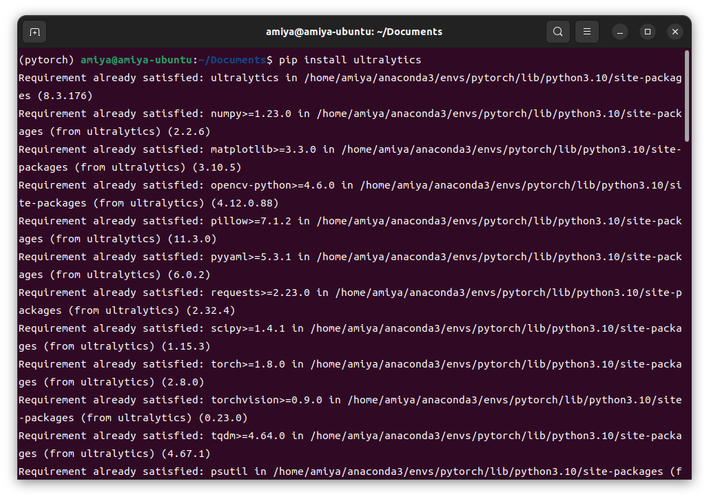Ubuntu22.04中 ROS2 与 Ultralytics(pytorch) 共存环境配置_anconda与ros2-CSDN博客