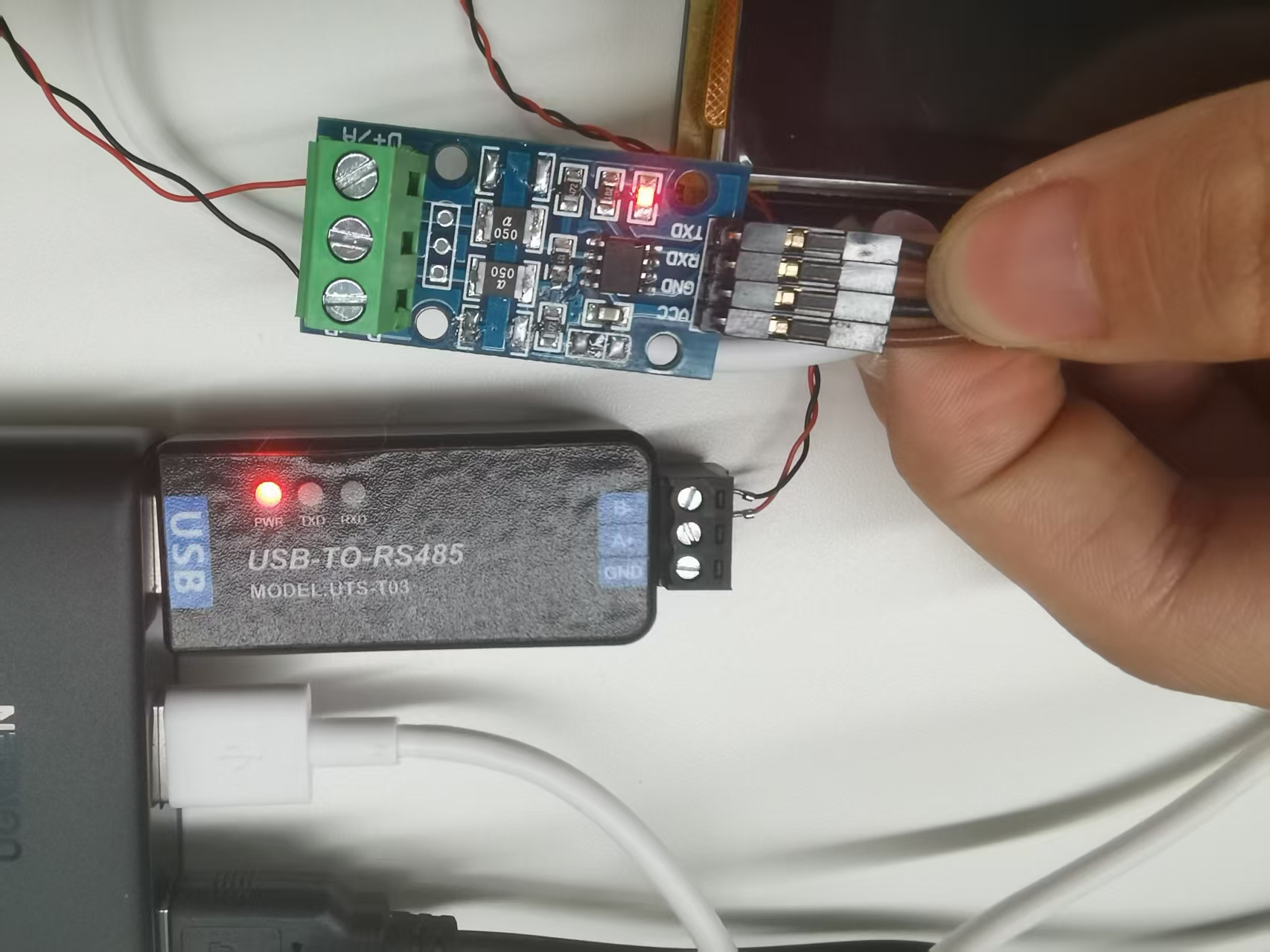 GD32H759I-EVAL 通过USB转RS485，和RS485转TTL（MAX13487EESA自动换向）进行RS485通信_usb转ttl模块485通讯-CSDN博客