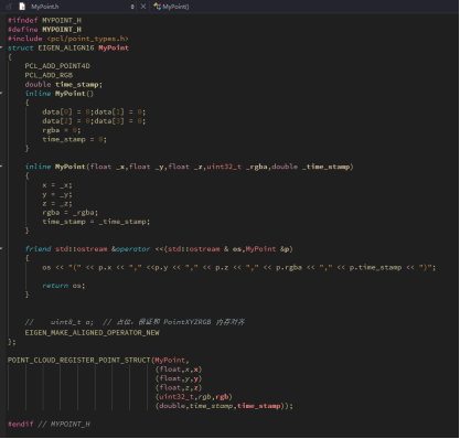 基于Win系统下PCL库入门到实践：自定义PCL数据类型（附代码链接）_pcl::pointxyzrgbnormal-CSDN博客