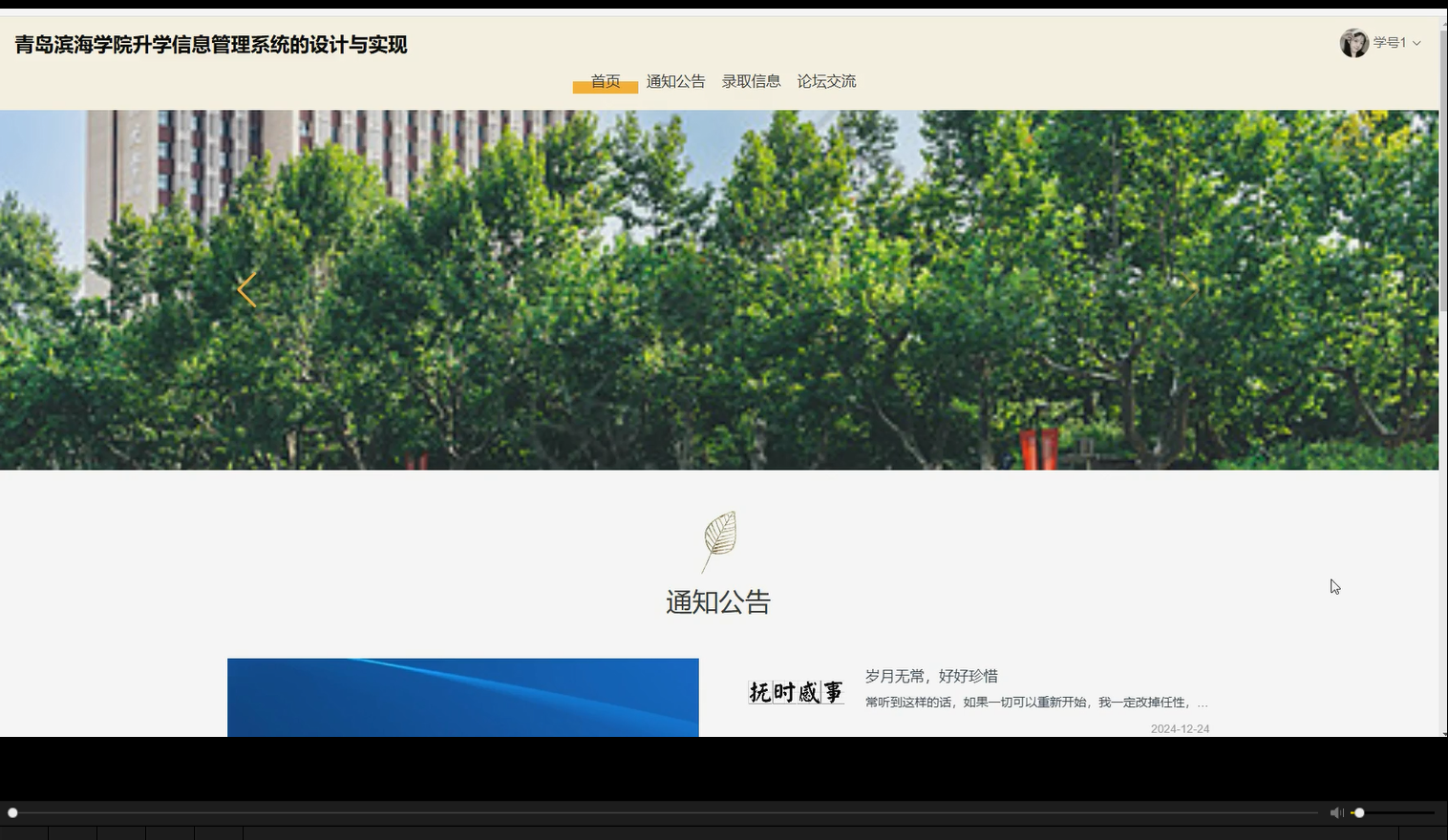 Java Springbootvue3mybatis 青岛滨海学院升学信息管理系统系统源码｜前后端分离mysql数据库 Csdn博客
