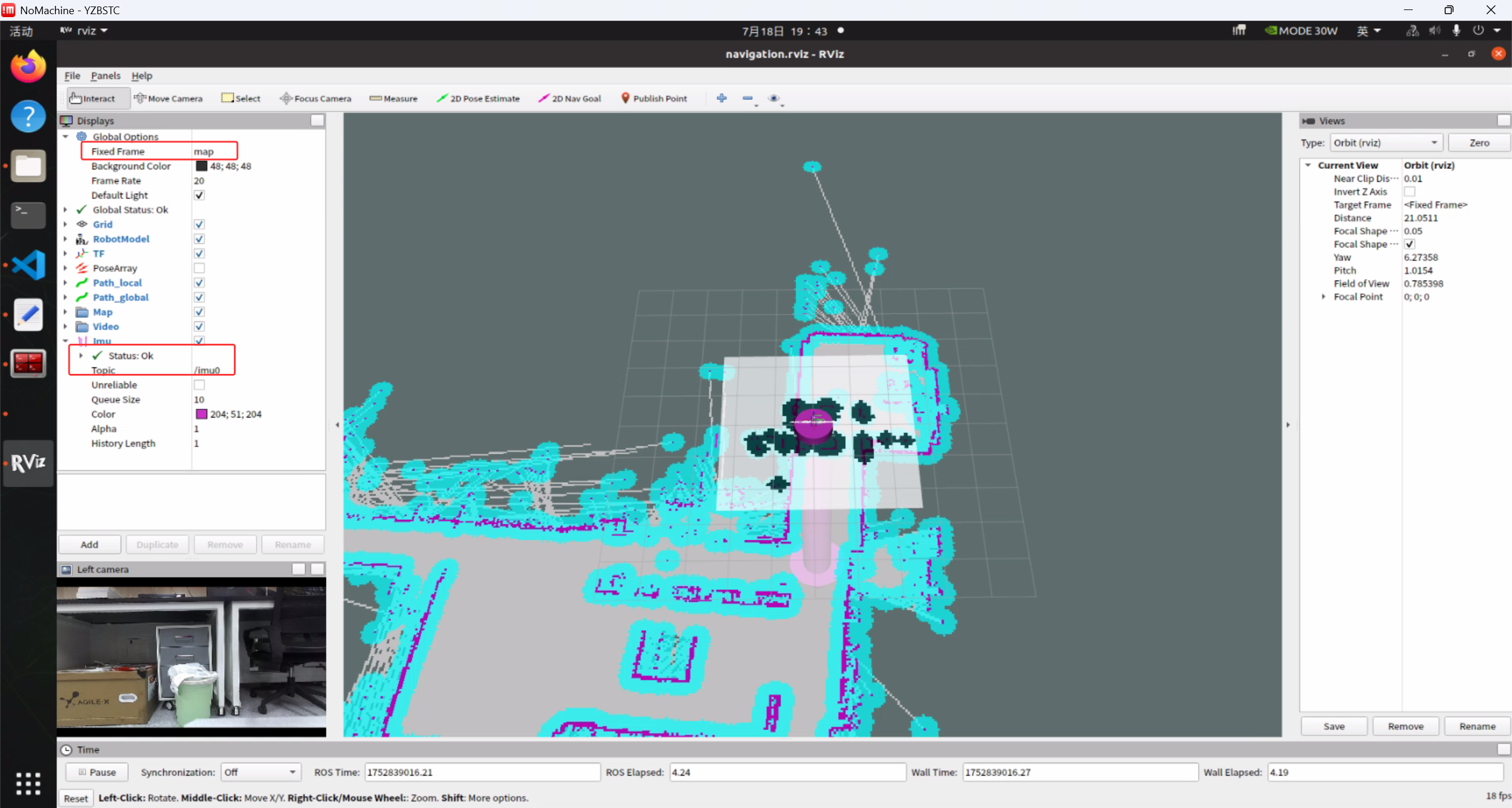 Transform [sender=unknown_publisher]Message removed because it is too old (frame=[xx], stamp=[xx ...
