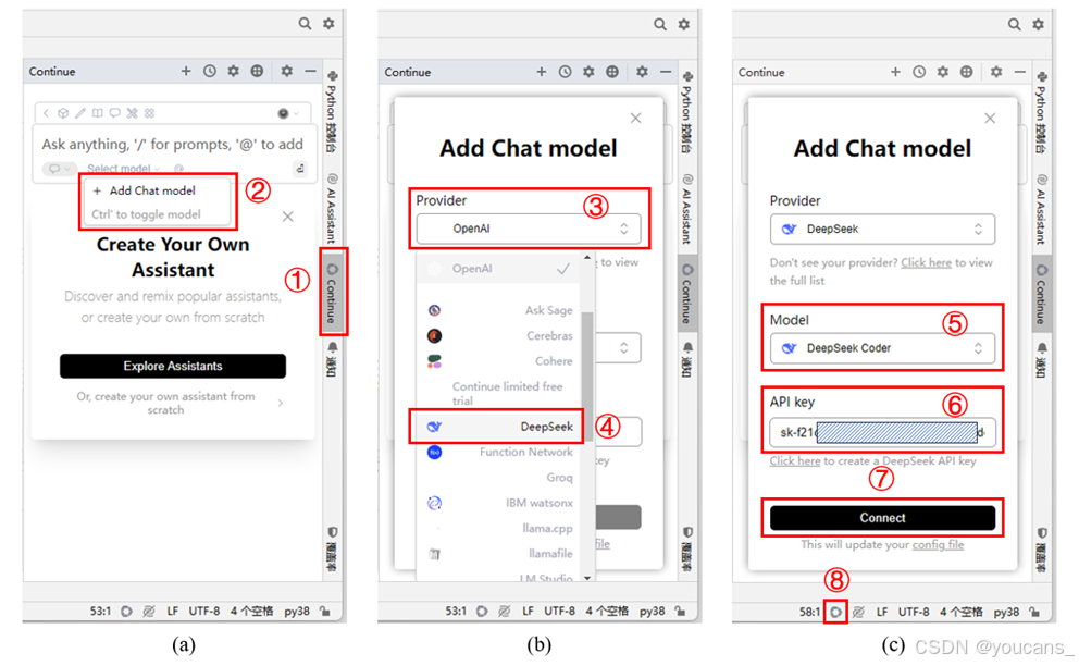 【DeepSeek应用】在 PyCharm 中集成 Deepseek_pycharm集成deepseek-CSDN博客