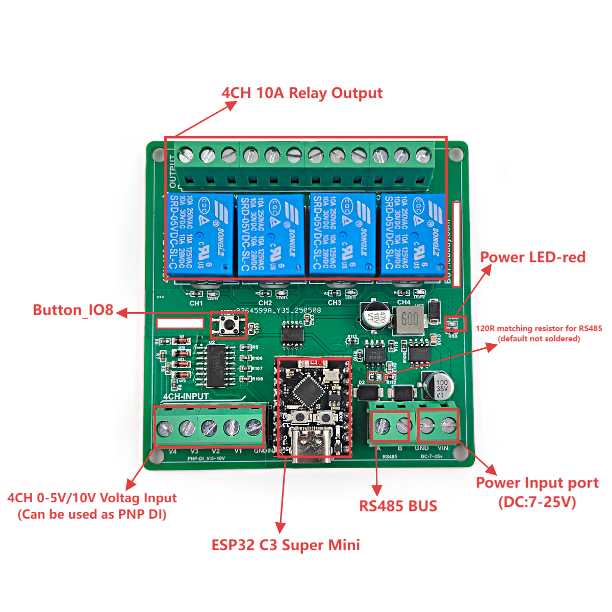ESP32-C3控制器的RS485通信测试_esp32 rs485-CSDN博客