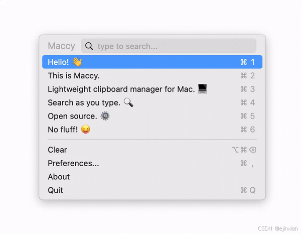 Maccy-macOS最好用的开源剪贴板管理器-CSDN博客