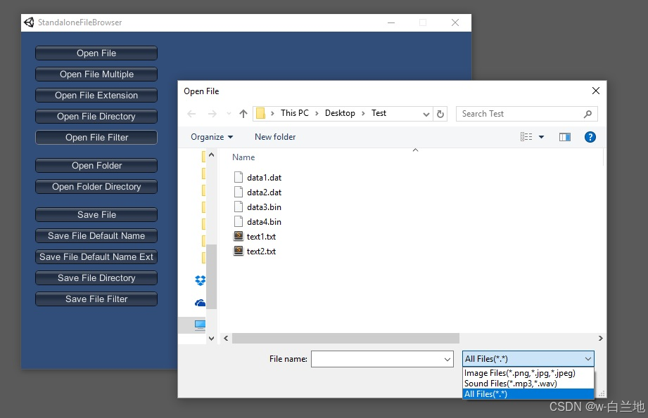Unity 文件浏览_unity standalonefilebrowser-CSDN博客