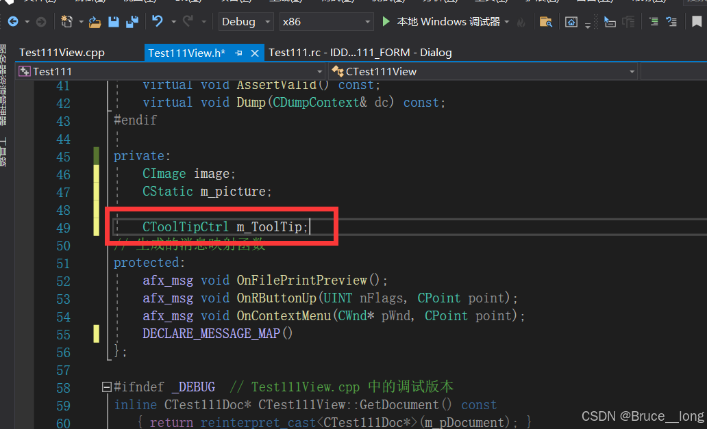 MFC—CToolTipCtrl如何在同一控件的不同区域设置不同的提示-CSDN博客