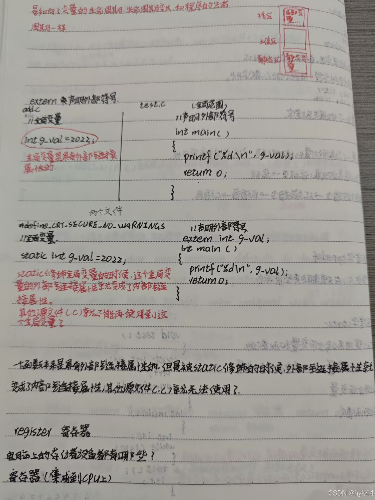 关于关键字typedef和static的总结和笔记-CSDN博客
