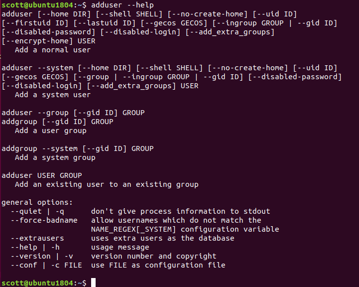 Linux常用命令22——adduser创建用户-CSDN博客