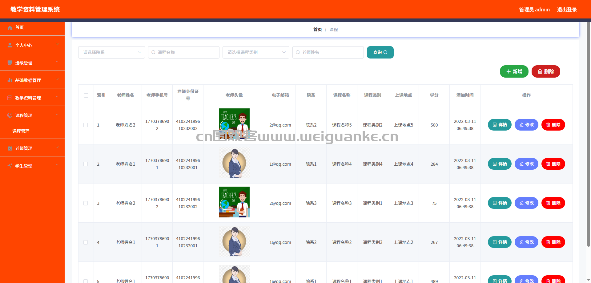 教学资料管理系统 Vue.js+SpringBoot-CSDN博客