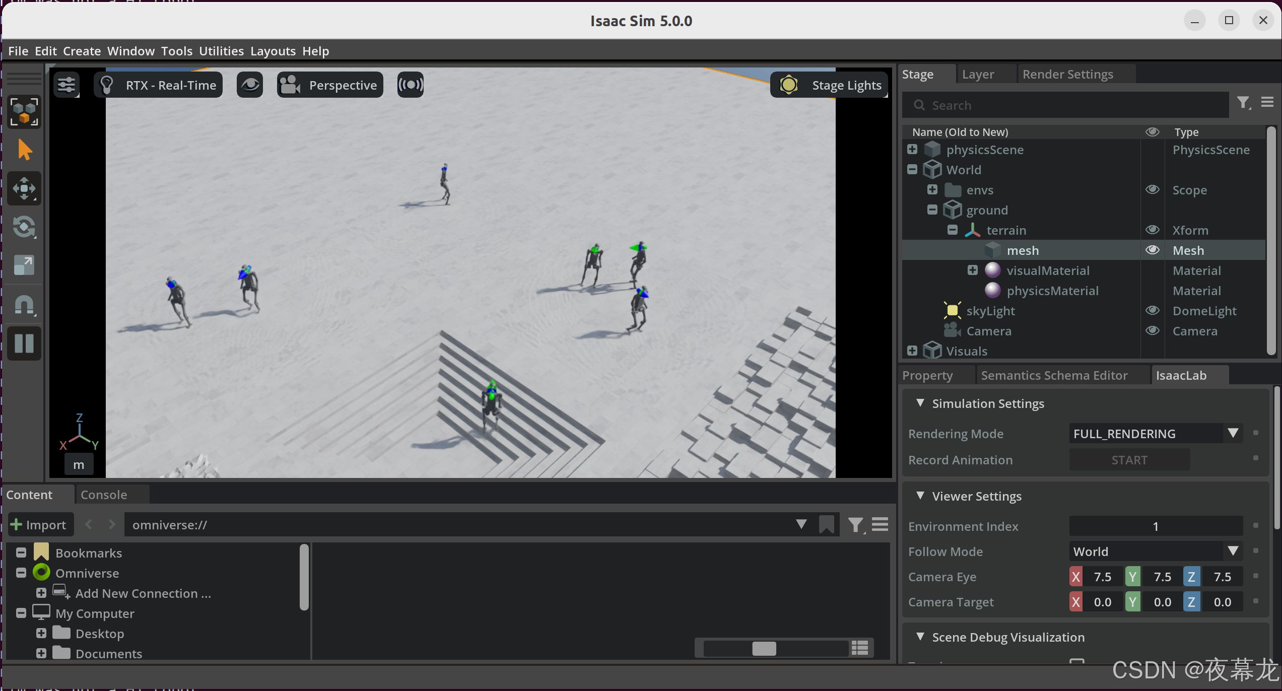 宇树 G1 部署（五）——强化学习运动控制（IsaacLab 版）_isaac lab pytorch-CSDN博客
