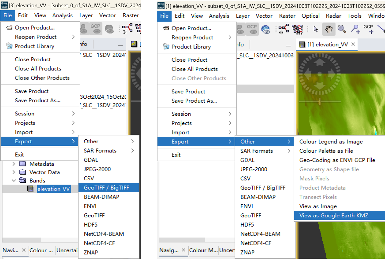 Sentinel-1 SLC影像生成DEM数据（SNAP）_snap用s-1 back geocoding配准后的图像binds里 ...