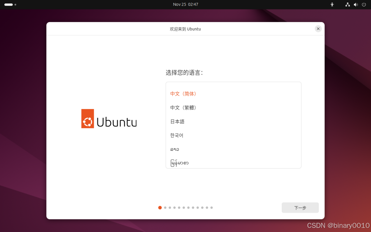 VMware17安装Ubuntu24.04.1及gcc4.8.5_vmware workstation player 17 ubuntu24-CSDN博客