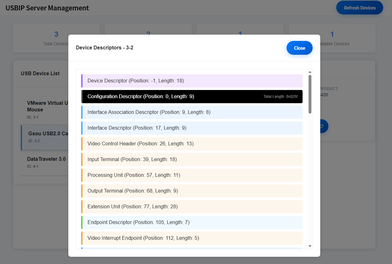 一款好用的usbipd服务端管理程序,支持usb描述符查看-CSDN博客