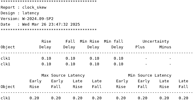 SDC命令详解：使用set_clock_latency命令进行约束_set clock latency-CSDN博客