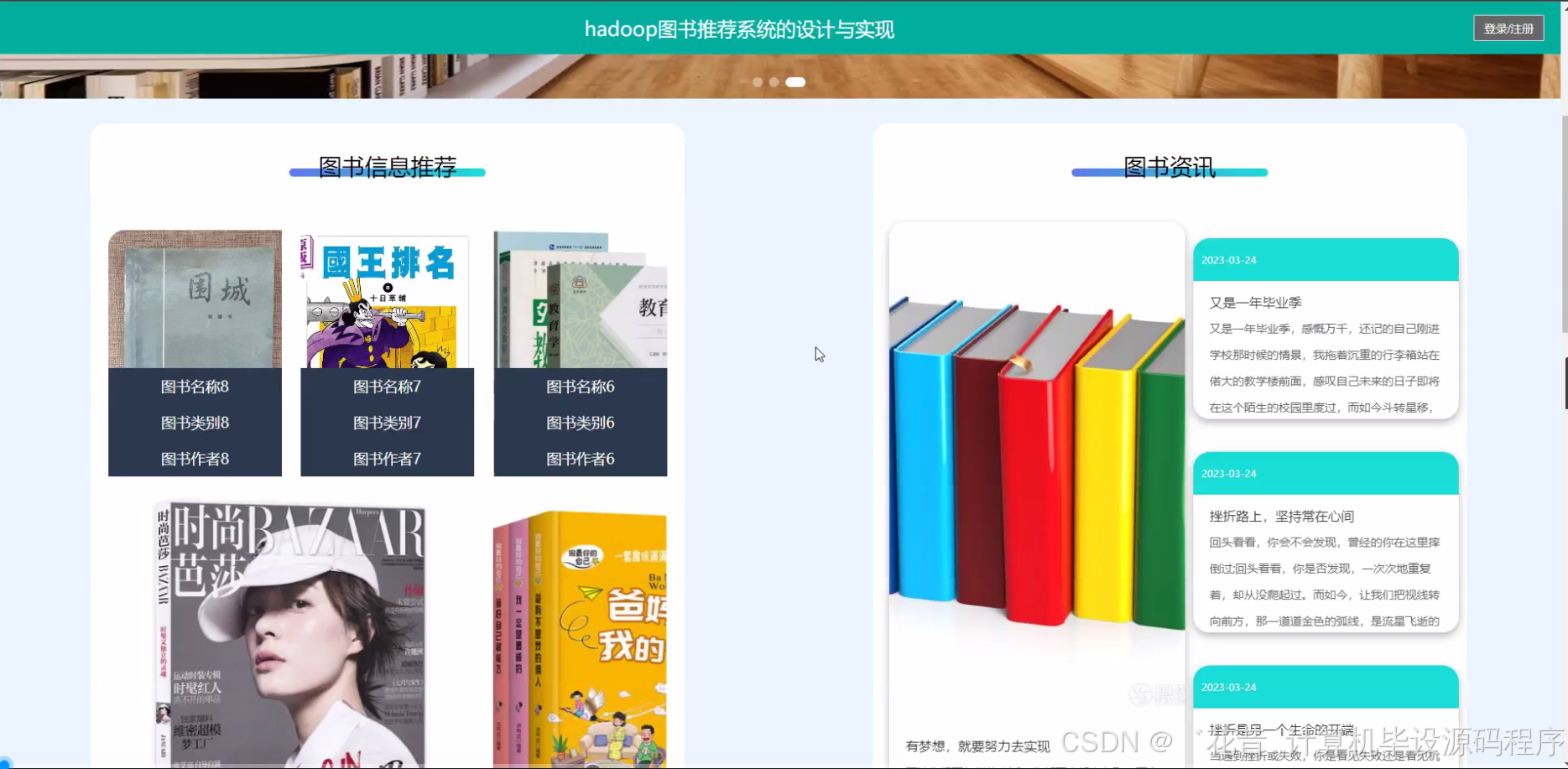 开题报告djangovuehadoop图书推荐系统的设计与实现论文源码基于hadoop的图书推荐系统的设计与实现开题报告 Csdn博客