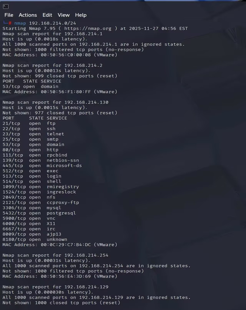 主动扫描：Nmap扫描和Web扫描-CSDN博客