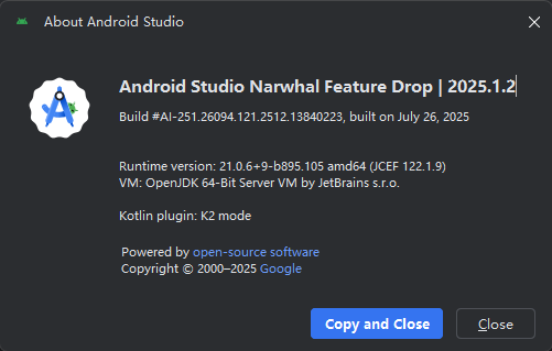 Android Studio Narwhal Feature Drop | 2025.1.2如何打包aar（以及介绍aar中找不到build的 ...