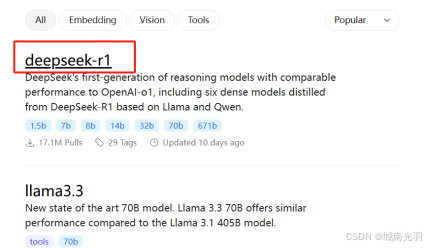 【零基础】超详细版教程！Deep seek R1本地部署 &Ollama安装与模型安装路径更改_ollama安装deepseek-CSDN博客
