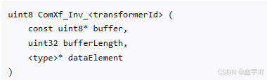 AUTOSAR COM Based Transformer (ComXf)_c/c++-CSDN专栏