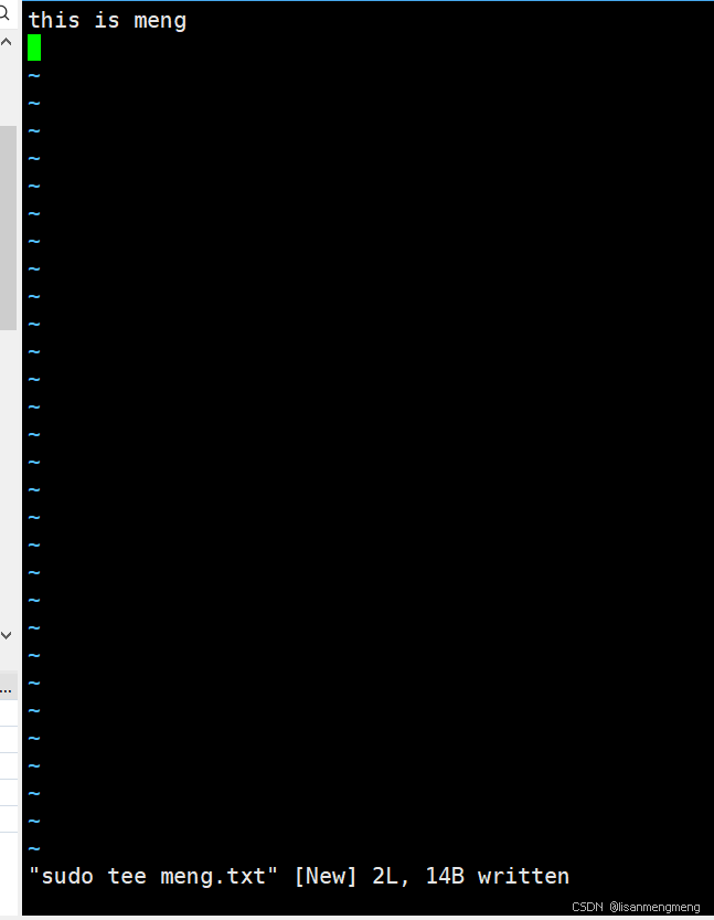 tee 命令介绍和使用案例_|tee 用法-CSDN博客