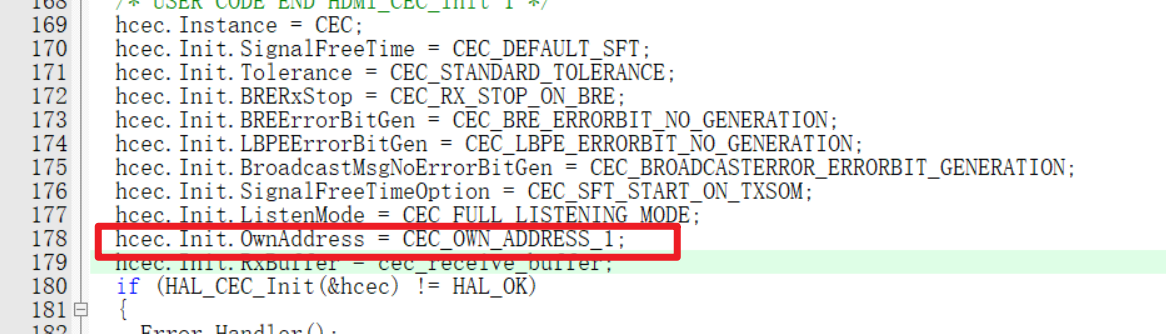 HDMI-CEC STM32实现（附代码）_hdmi cec-CSDN博客