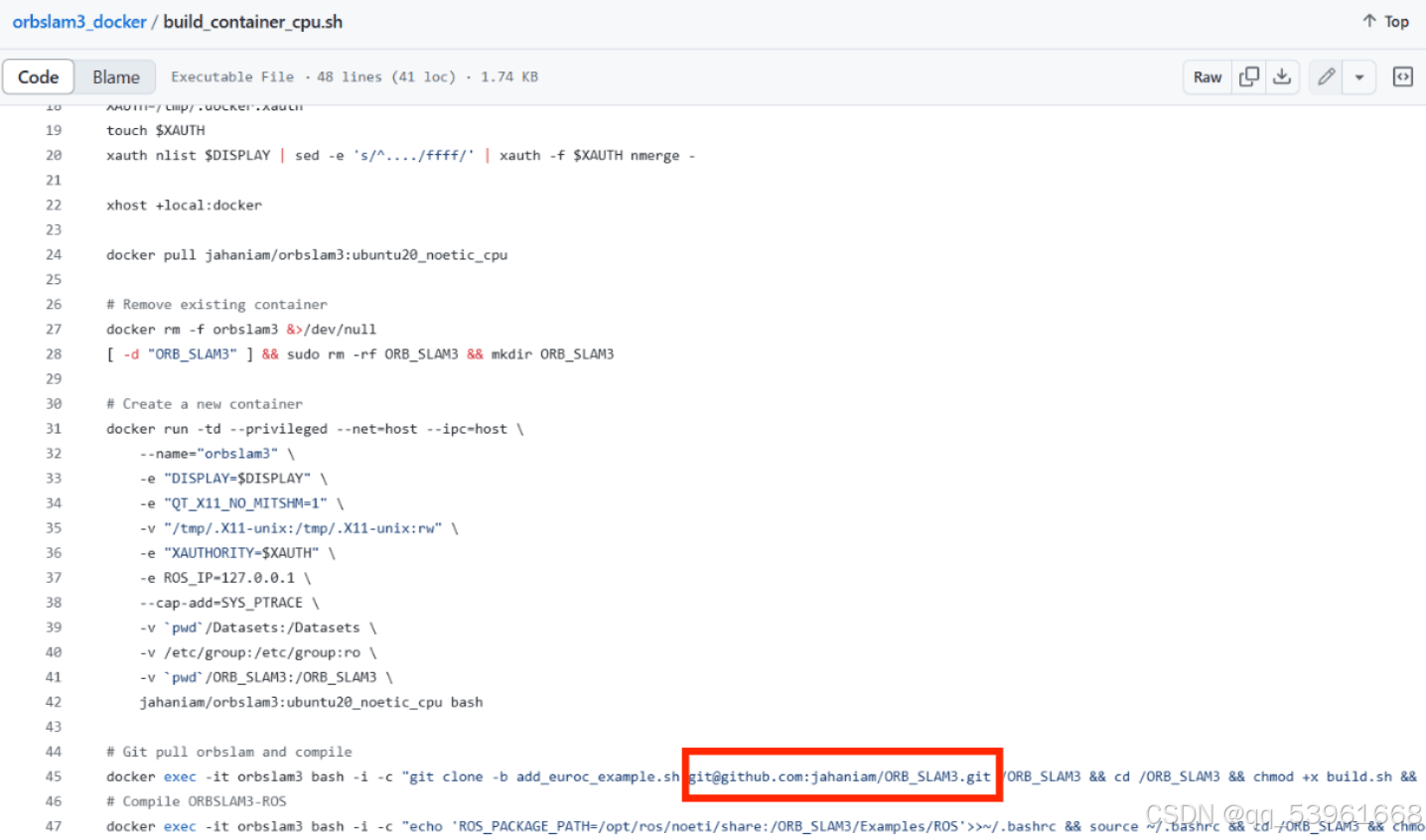 Ubuntu 20.04 虚拟机上通过docker安装orbslam3教程_ubuntu20.04 orbslam3 docker cpu-CSDN博客