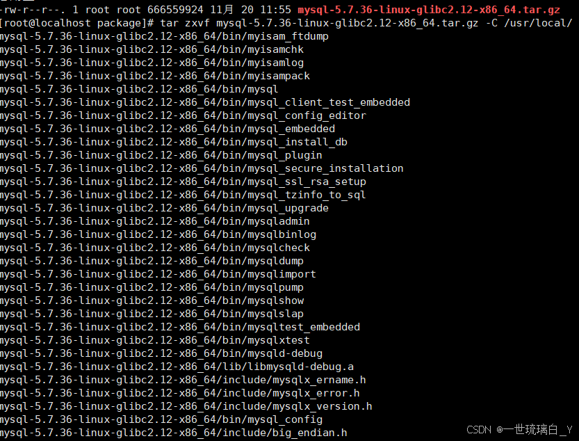Linux安装Mysql5.7详细教程-CSDN博客