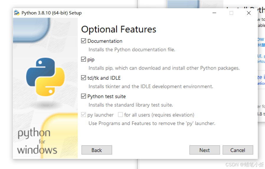 Python 的安装_python 3.8.10安装教程csdn-CSDN博客